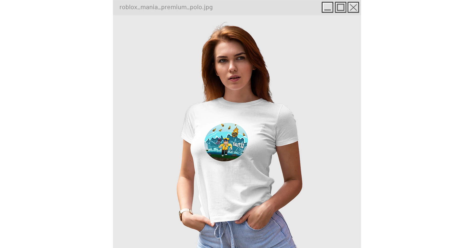 Sajt32 - Roblox mánia PRÉMIUM póló - Sajt32 - McShop - Póló és egyéb ...