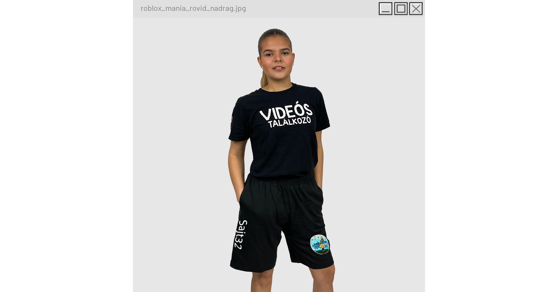 Sajt32 - Roblox mánia rövid nadrág - Sajt32 - McShop - Póló és egyéb ...